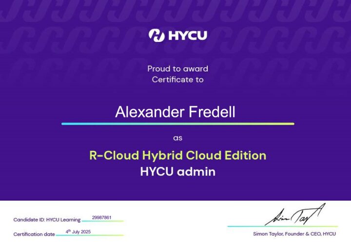 Alex Fredell - Senior Solutions Architect @ Dell Technologies ...